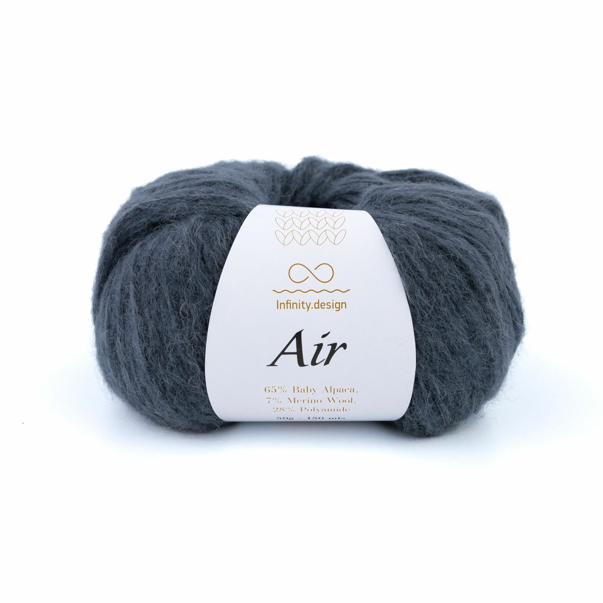 Пряжа INFINITY Air 1053 (1 моток), 65% бэби альпака, 7% мериносовая шерсть, 28% полиамид, 50г, 150м