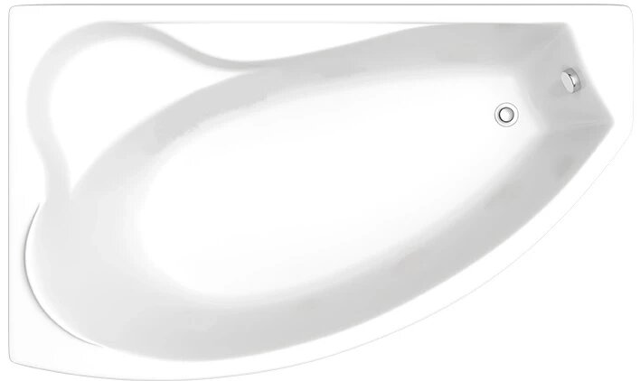 Акриловая ванна 170x104 см L Bas Николь B00027