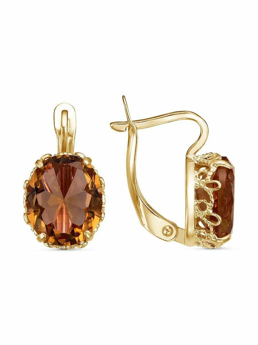 Серьги, серебро, 925 проба, султанит синтетический