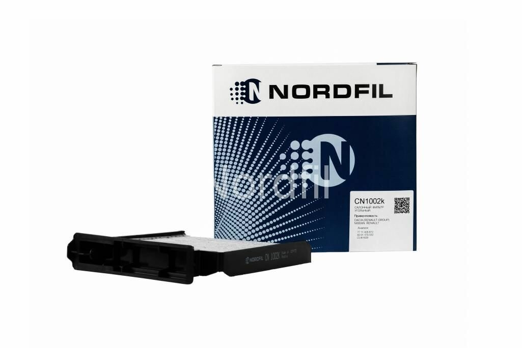 Фильтр салона угольный NORDFIL CN1002k