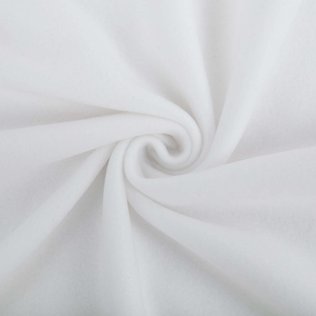 Gamma ворсовое двустороннее полотно Флис FG-005N-LA37 100% полиэстер 150×160 см белый