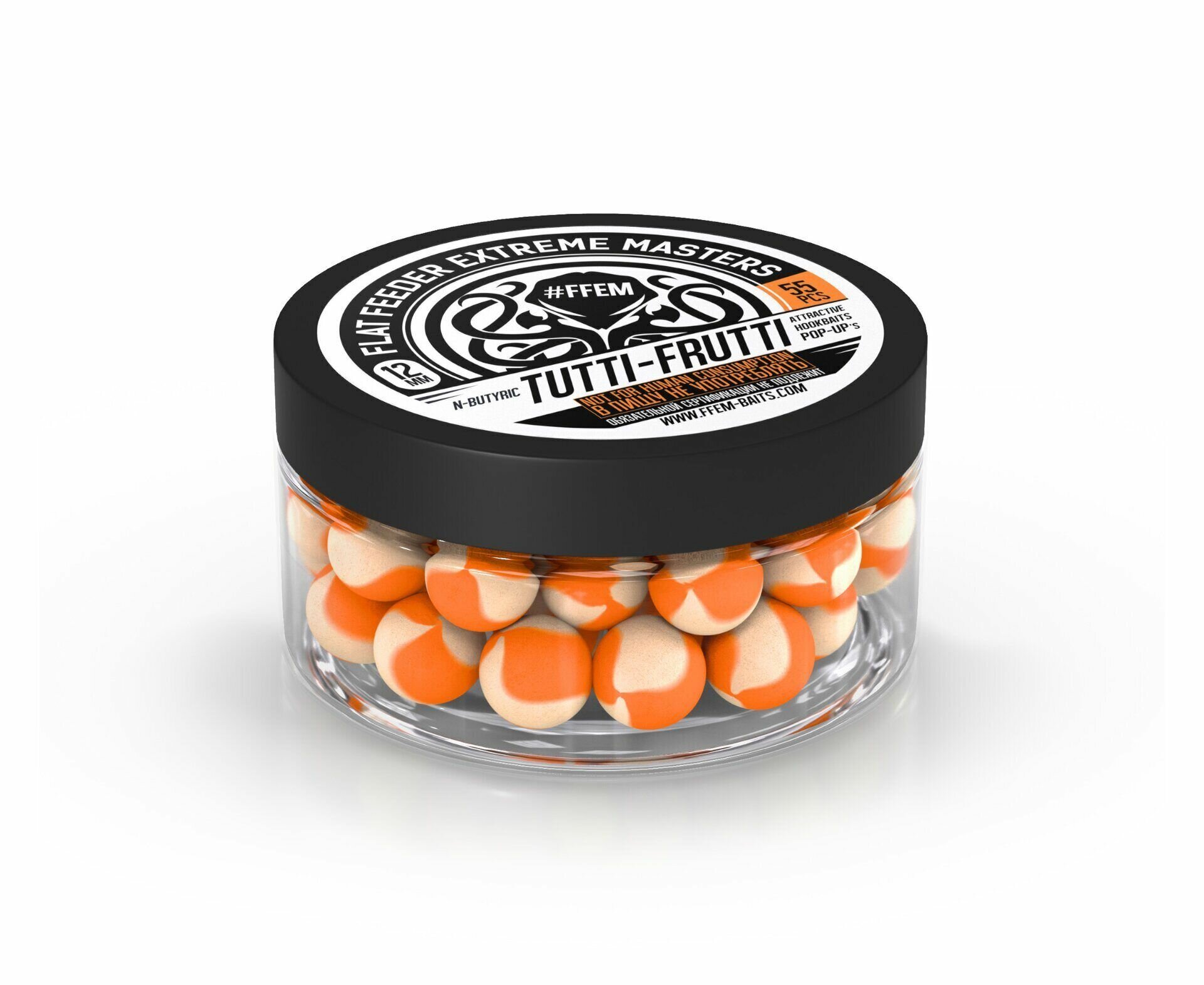 Бойлы плавающие FFEM Pop-Up Tutti-Frutti 12mm