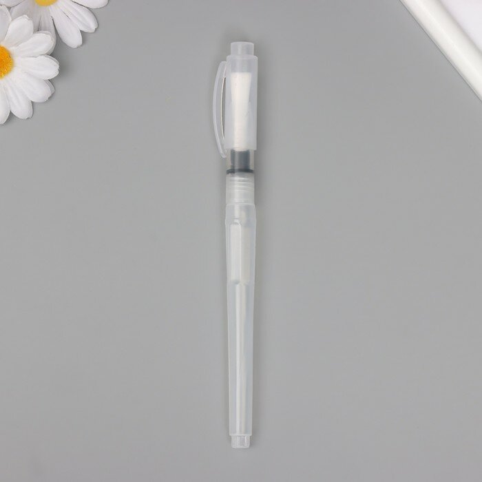 Кисть для туши и краски размер 0.8×1.5 см, нейлон, 1.5×2.2×18.2 см