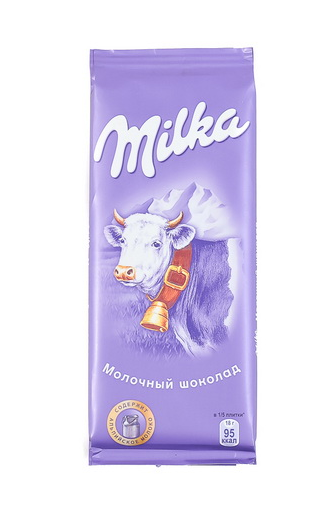 Шоколад Милка, Молочный, 85 гр