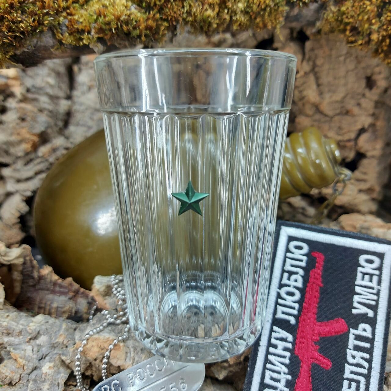 Стакан проставной граненый младший лейтенант