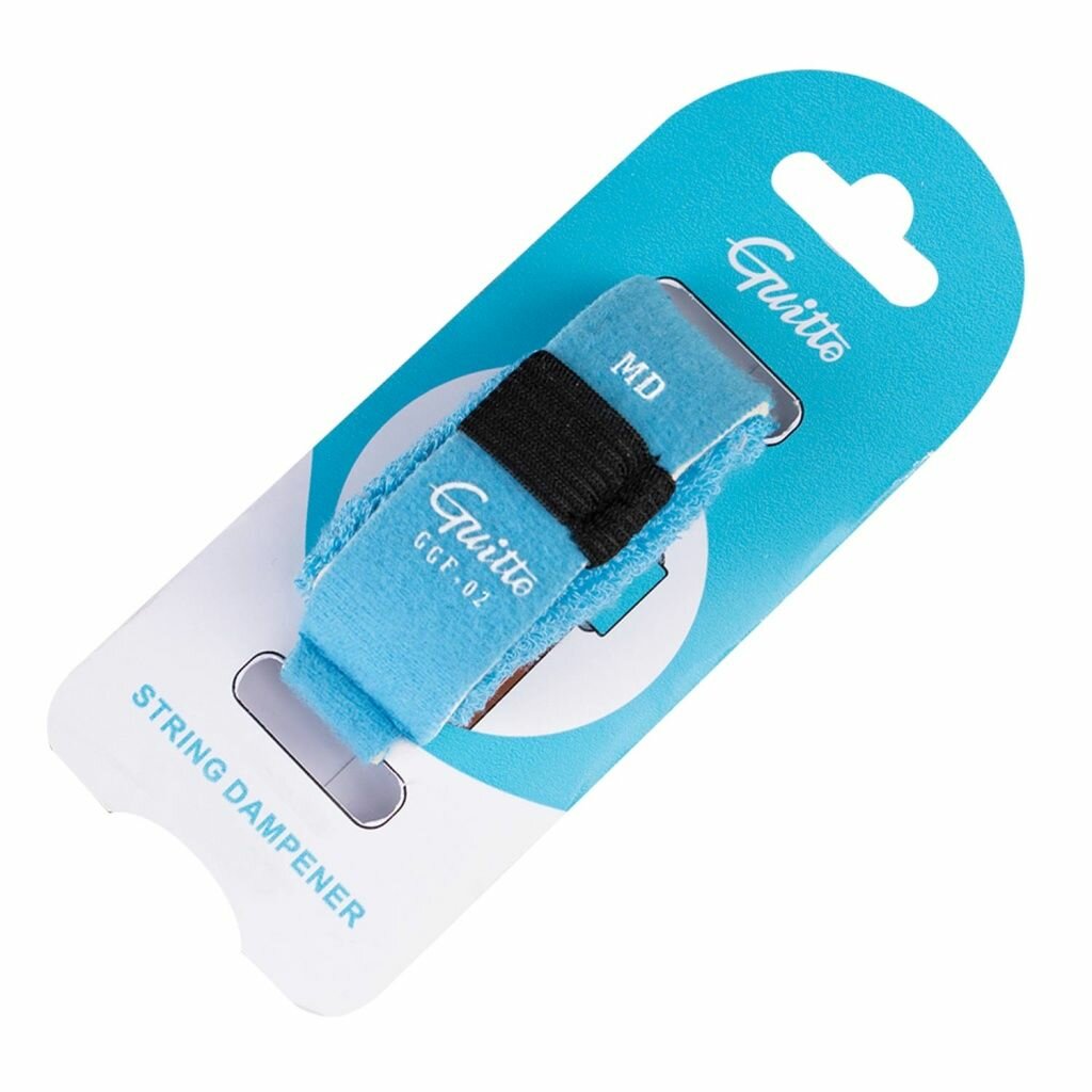 Демпфер гитарный, Размер M, средний: для 5 и 6-струнных бас-гитар и 7-струнных электрогитар.