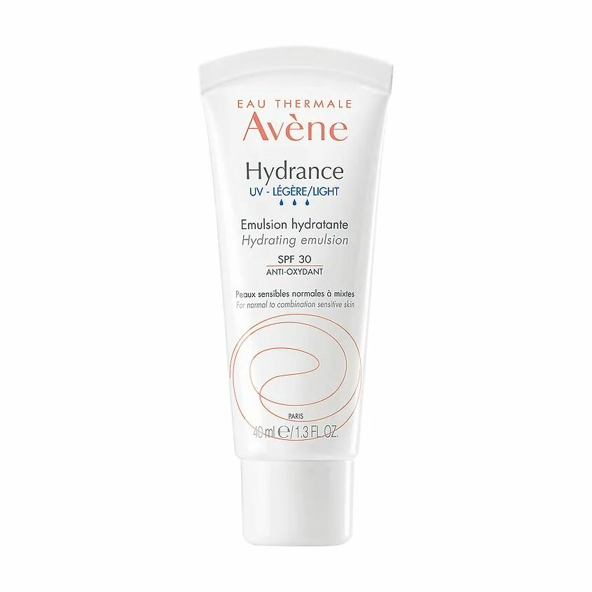 EAU THERMALE AVENE Солнцезащитная эмульсия для лица Hydrance UV-Legere Hydrating Emulsion SPF30