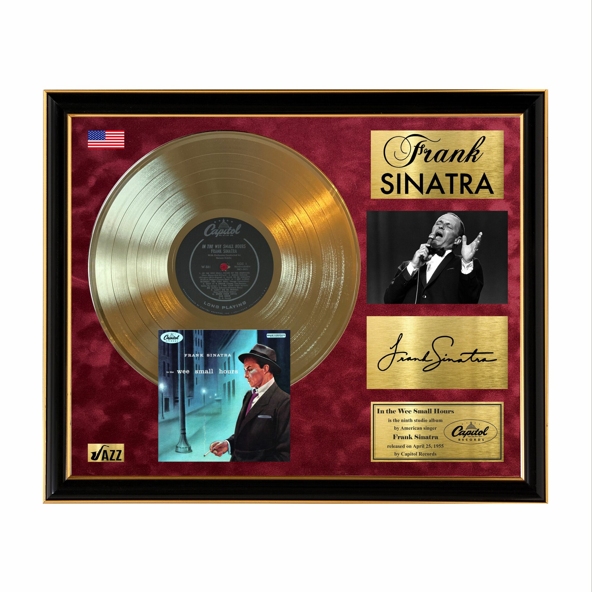 Frank Sinatra Золотая виниловая пластинка