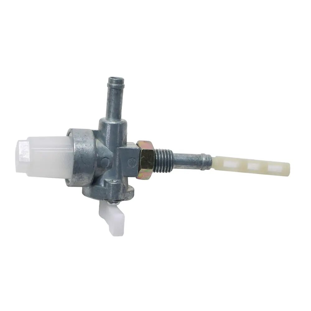 Краник бензобака бензогенератора наружная с прозрачным отстойником М10S