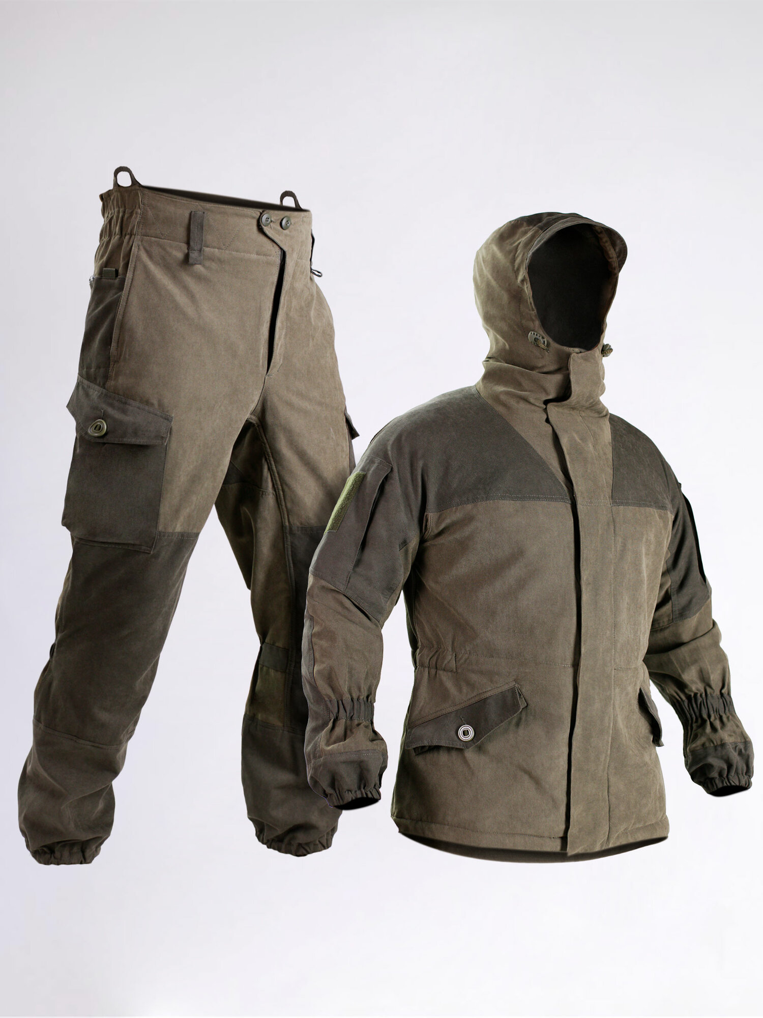 "Горка 3 Флис" Барс - флисовая куртка с застежкой-молнией