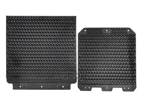 Брызговик с антиспреем! пластик, 400x412мм, с монтаж. к-том Universal Stellox арт. 8787020SX