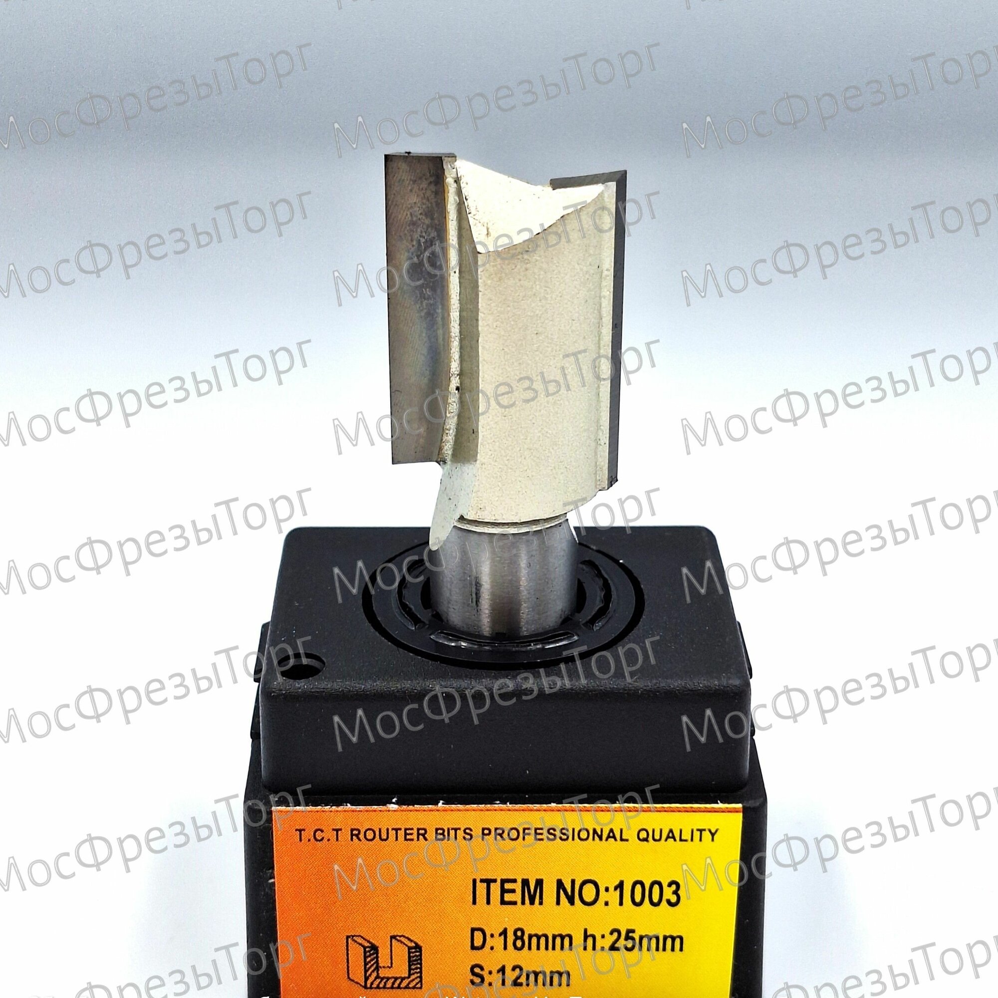 Фреза Глобус 1003 D 18x25, хвостовик 12 мм пазовая прямая