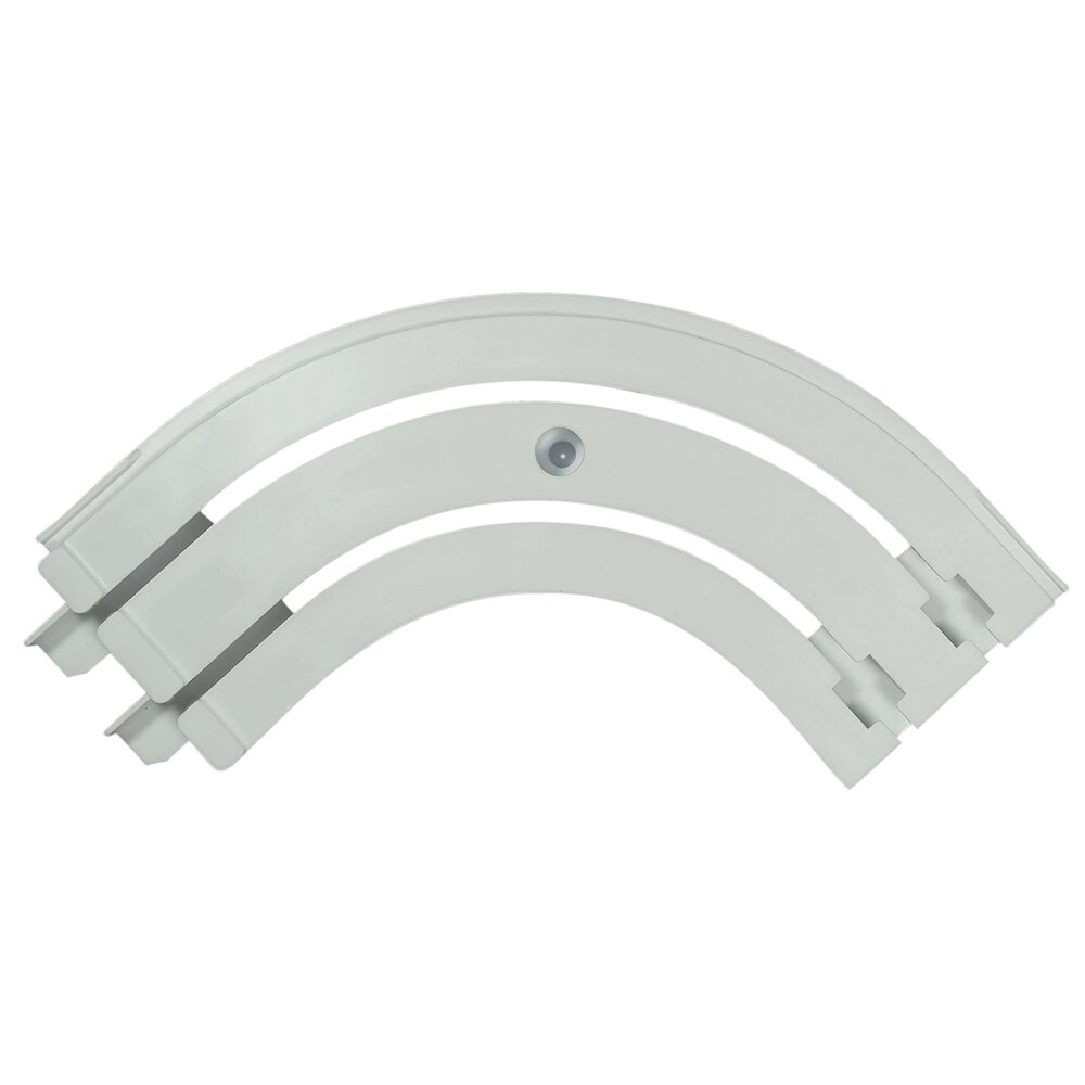 Окончание поворотное Legrand "Эконом", для двухрядной шинной системы, белое, 2 шт