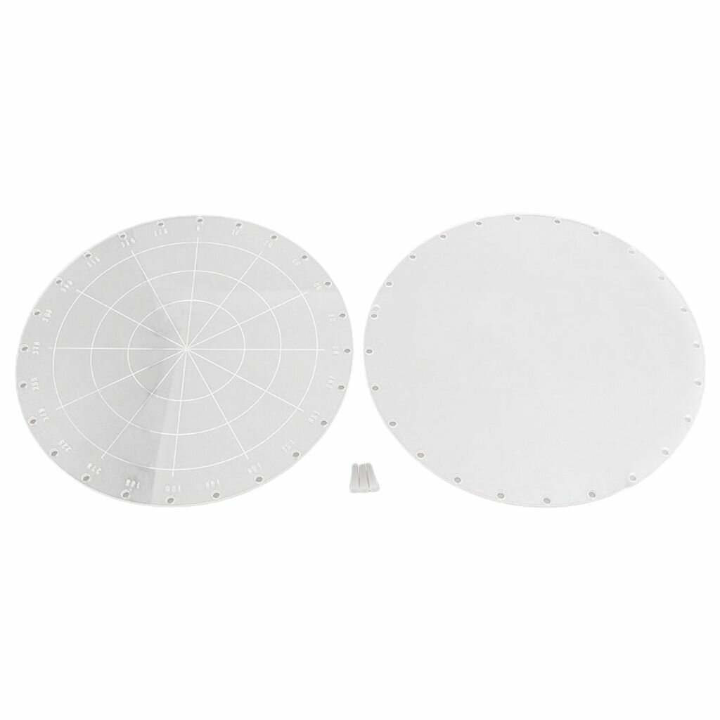 (1шт) Круглая прозрачная печать с комбинированным инструментом для печати TL021