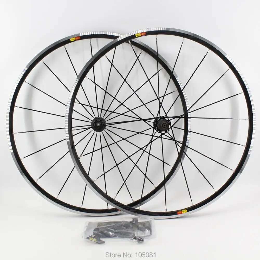 Aksium Race шоссейные колеса 700C 16 style black LOGO