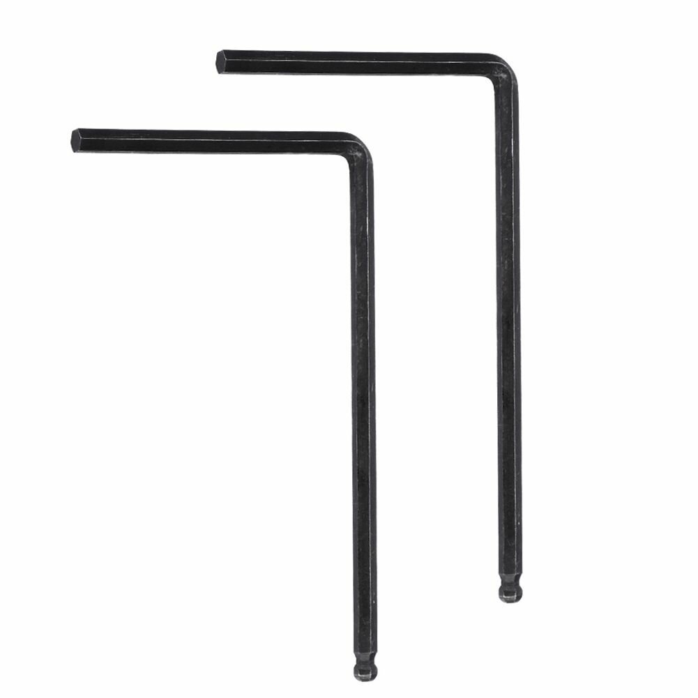 Шестигранный ключ для анкерного стержня 4 мм для акустической гитары, набор шестигранных ключей с шаровидным наконечником, 2 шт. для регулировки и ремонта гитары Martin