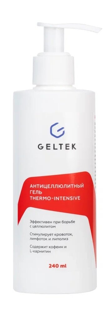 Гельтек Гель для теля антицеллюлитный Thermo-Intensive, 240 мл