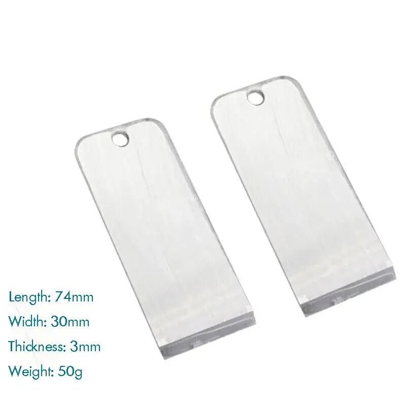 1 шт. мини-сменное лезвие для ручного рубанка, 30 мм в ширину, 74 мм в длину, 3 мм в толщину, лезвие для деревообработки, для обрезки и полировки