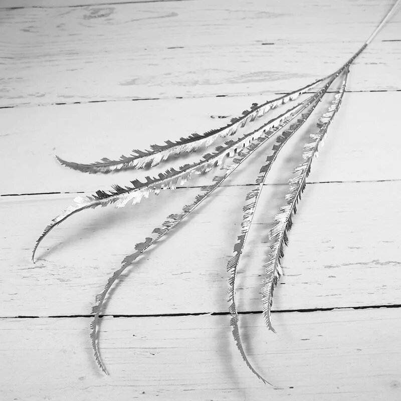 Искусственные золотые цветы MEIHON для декора Silver d