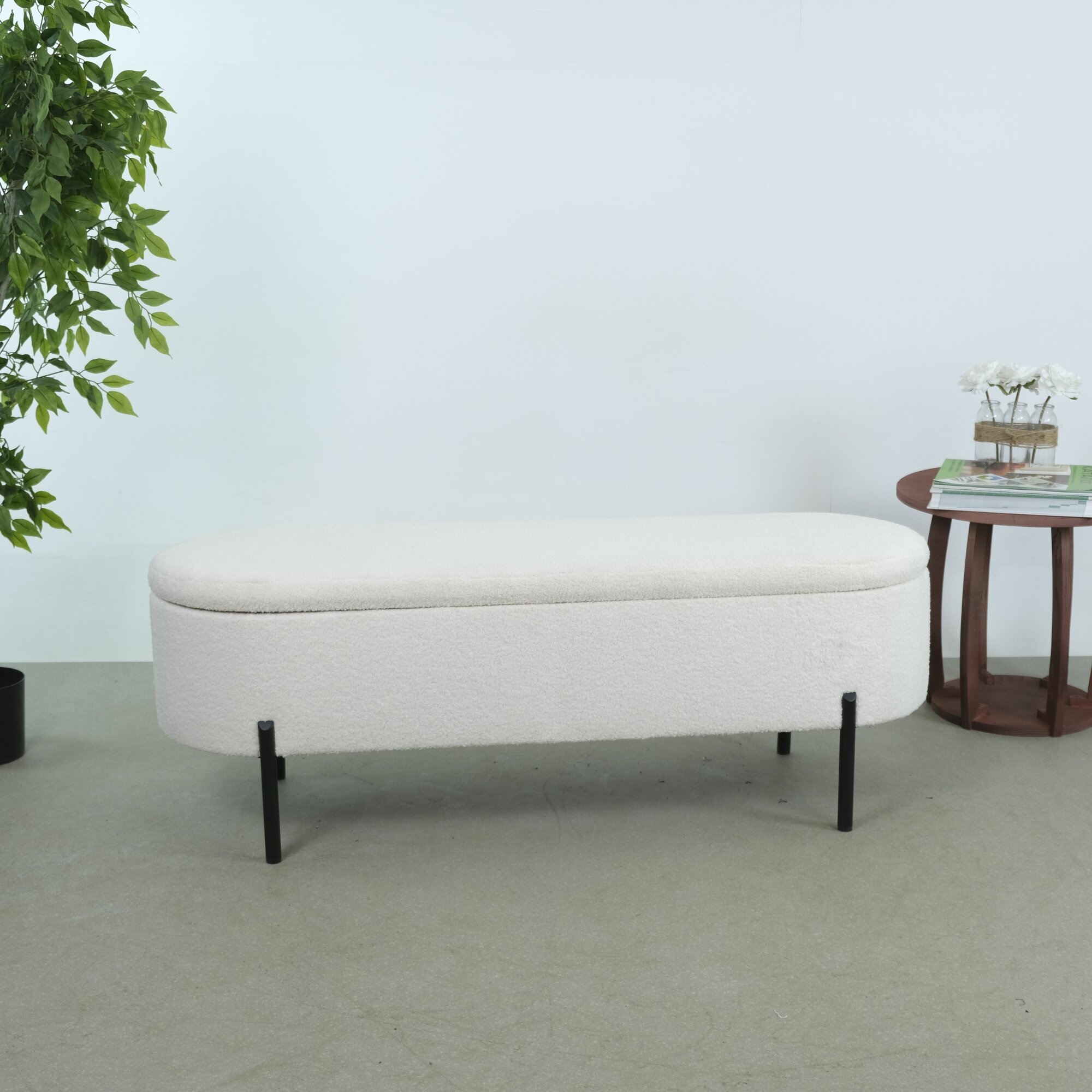 Пуфик банкетка прихожую спальню экомех 130 см