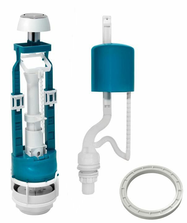 Арматура Инкоэр кнопка хром. 24-40 нижн. подв. (СБкпм-НпрНРФ-А-КК Р) (2-3-2-5)