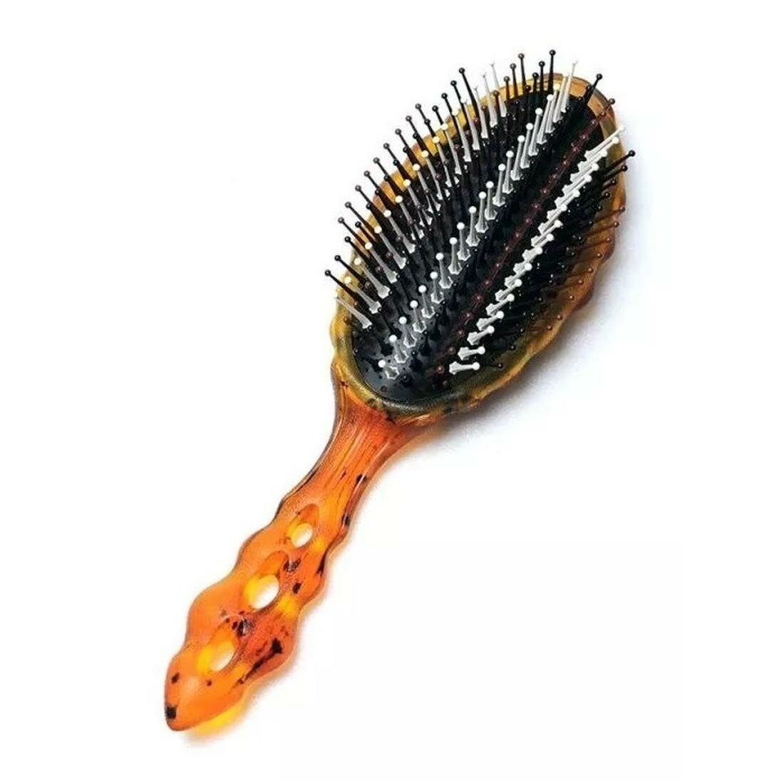 Щетка массажная Y.S. Park Eco Styler YS-AZ34 Amber, продувная, янтарный
