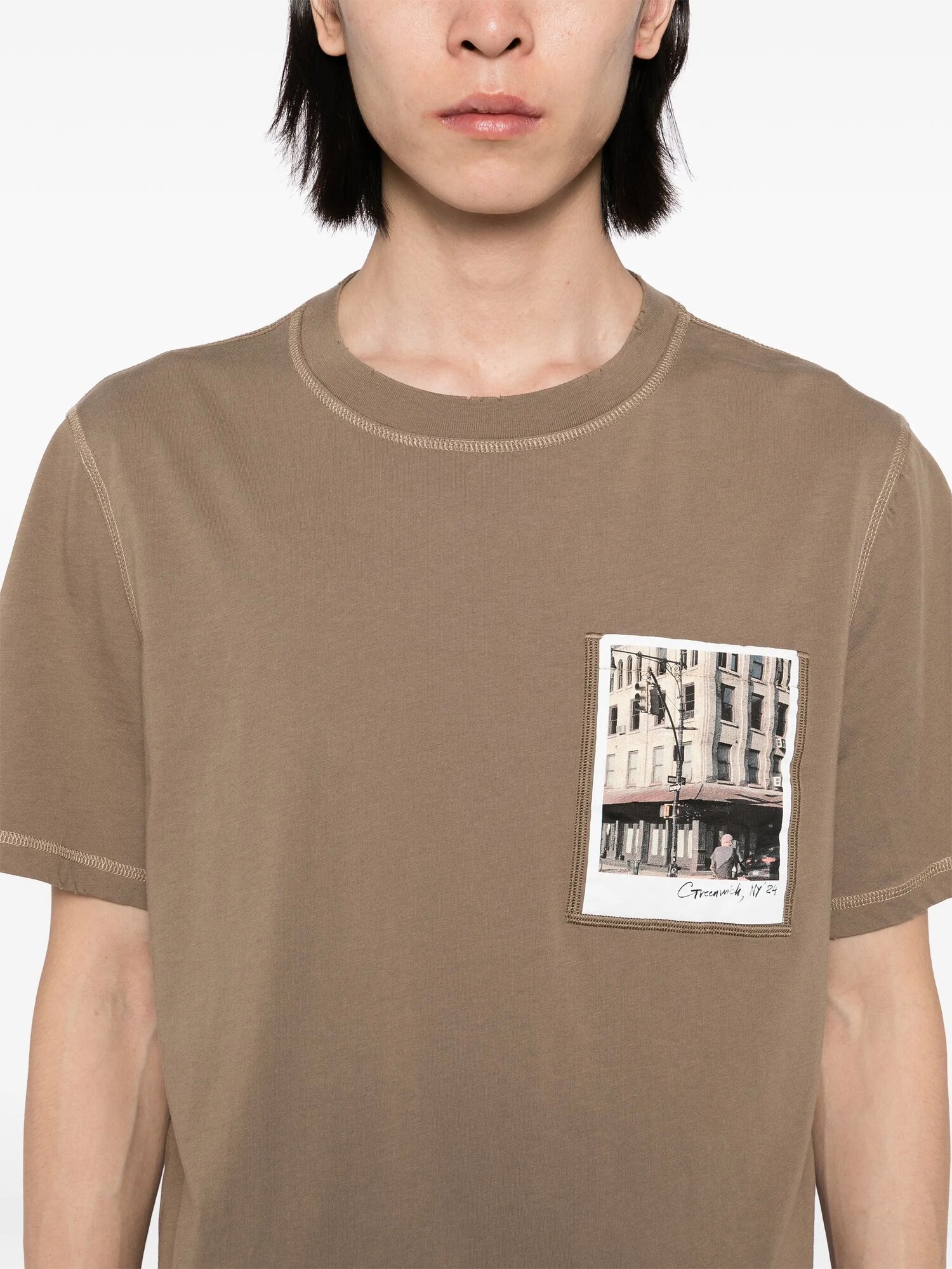 Футболка Helmut Lang Postcard, размер 50 — фото 1