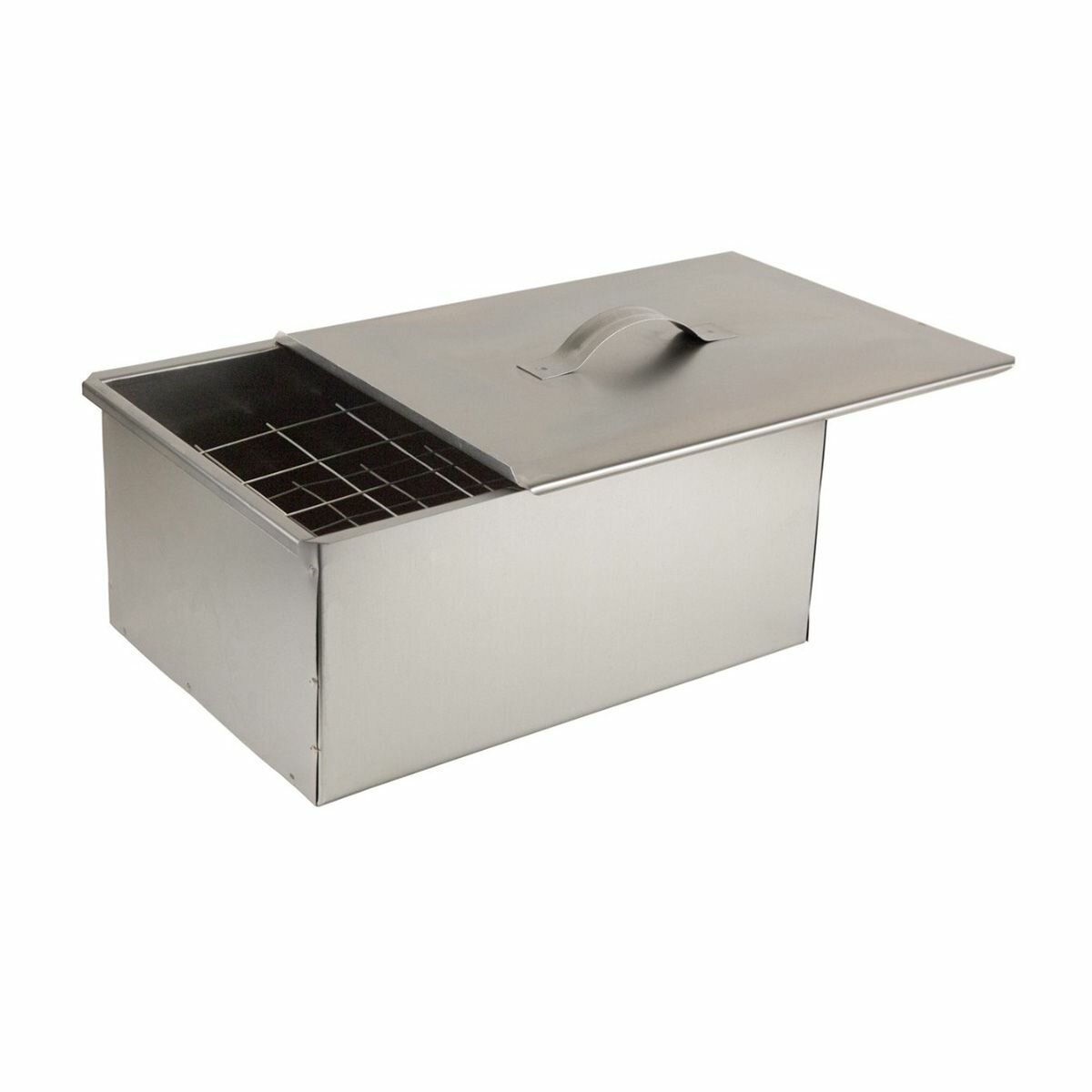 Коптильня двухъярусная RoyalGrill, 390 x 270 x 160 мм, цвет стальной