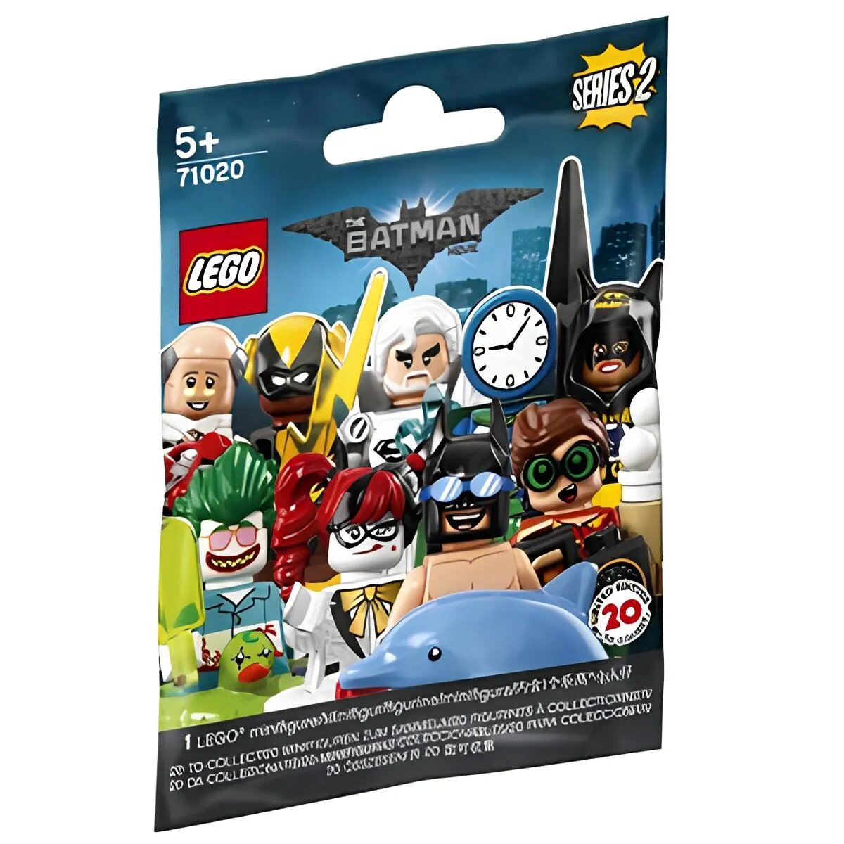 Минифигурка LEGO Collectable Minifigures 71020 Бэтмен: Серия 2 1шт