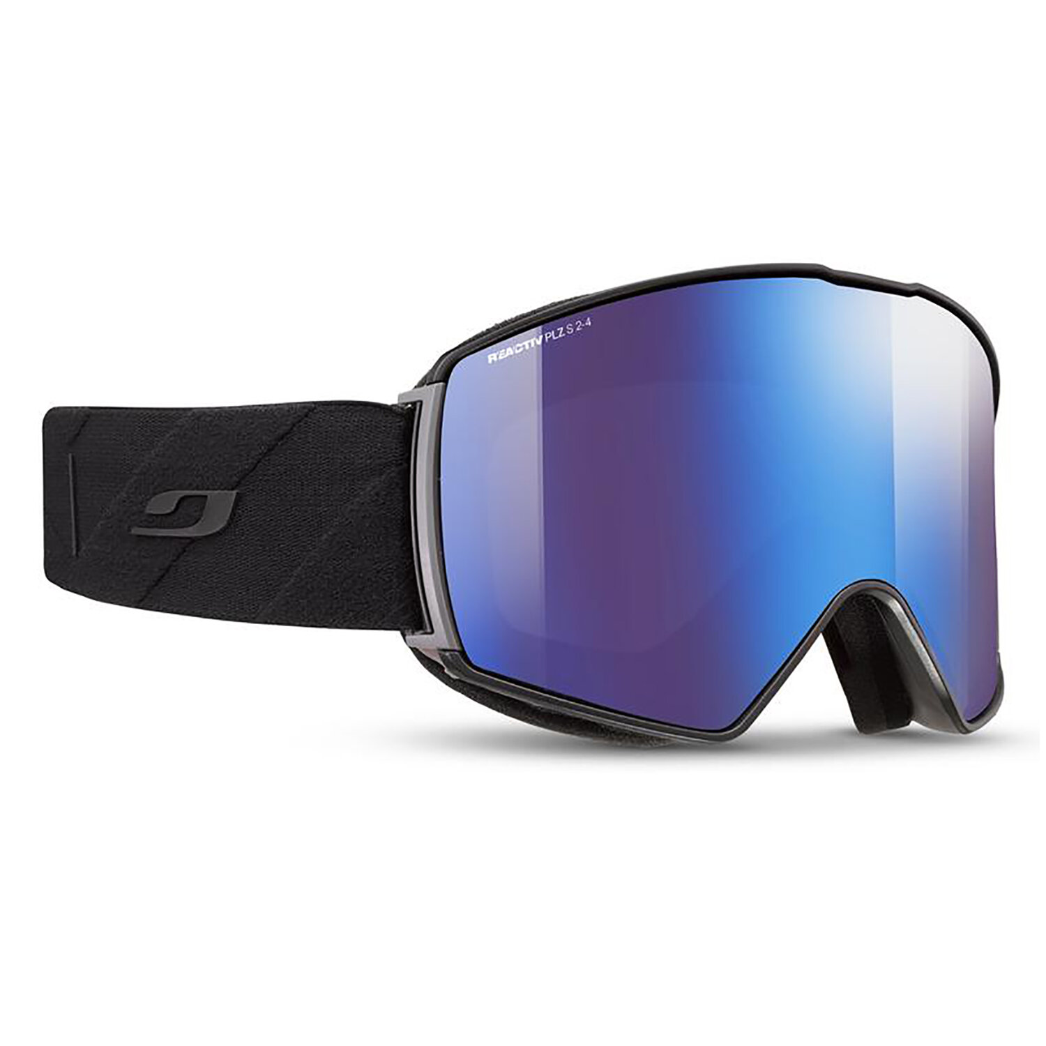 Маска горнолыжная Julbo Launcher Black/Reactiv S2-4 Polarized/Blue Flash (US: XL)