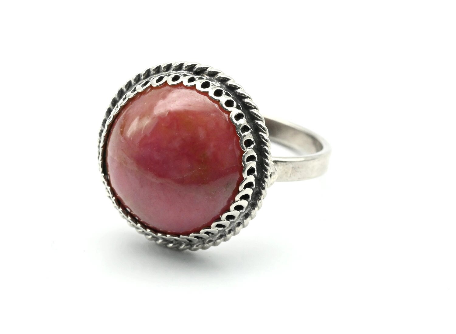 Кольцо, родонит