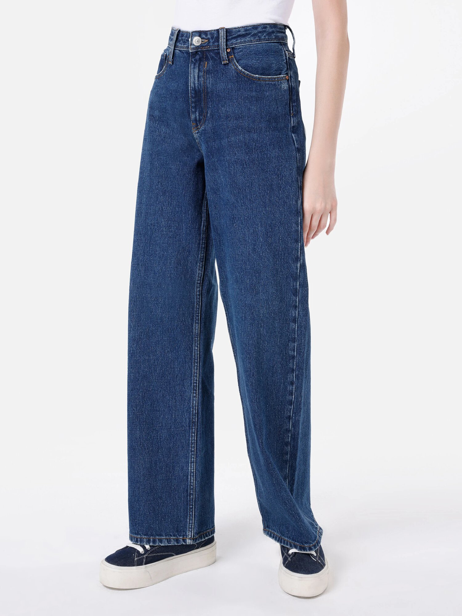 Джинсы широкие 970 BERRY Regular Fit 