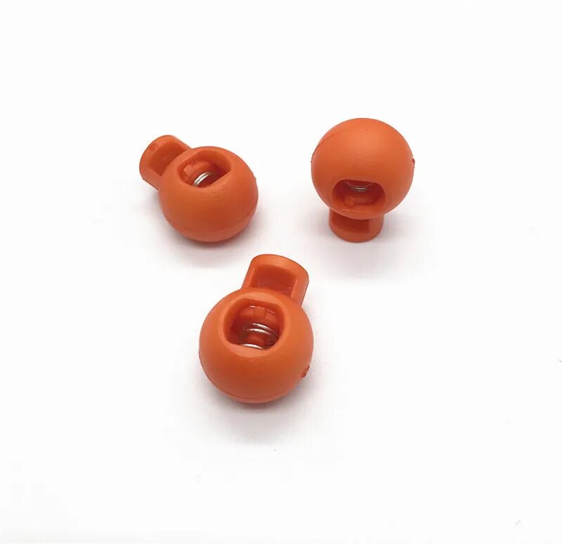 10 шт. пластиковые круглые Швейные Пружинные концы для фиксации шнура фиксаторы для спортивной одежды обувь веревка для рукоделия