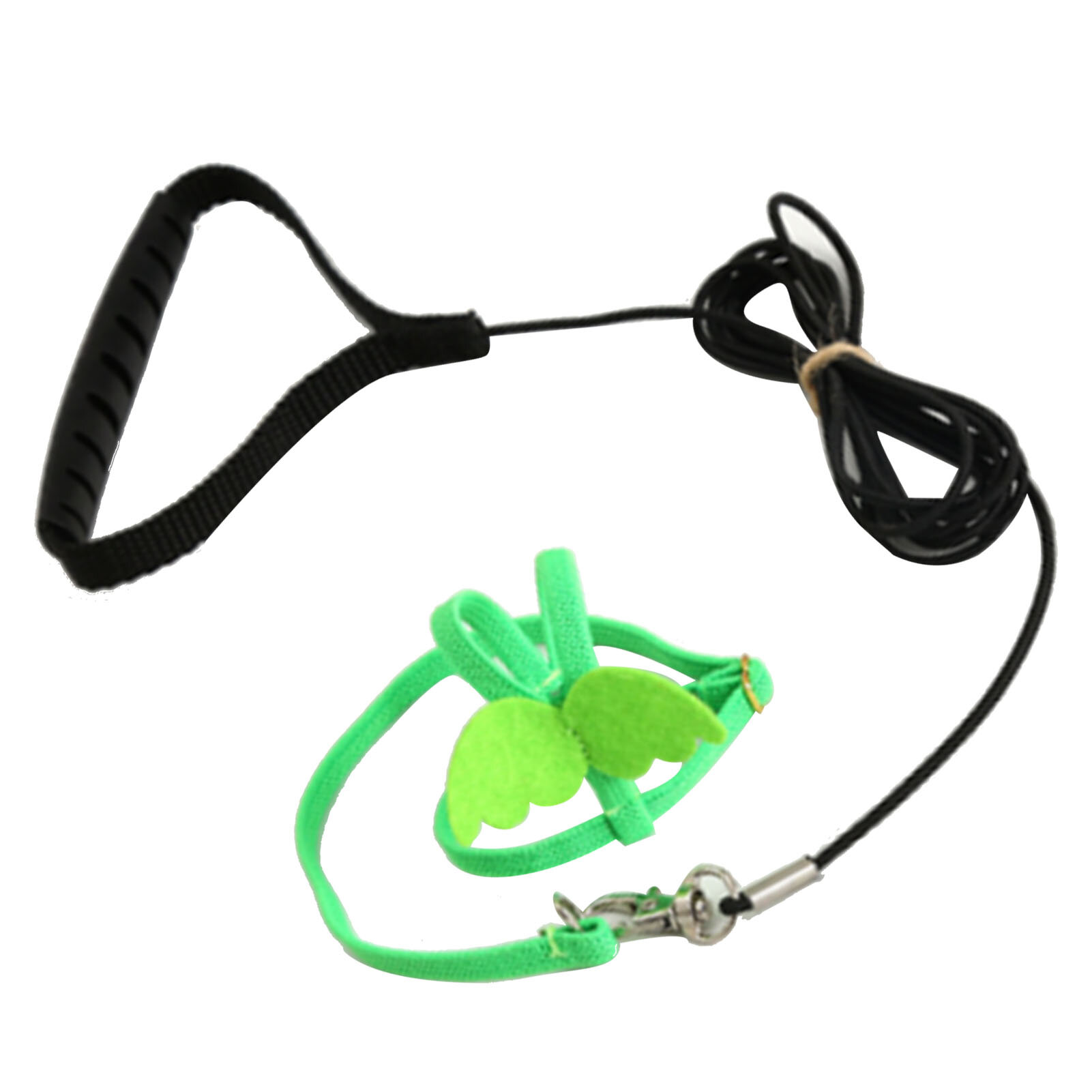 Поводок для домашних птиц Эластичная шлейка для летающих птиц Тяговый трос для попугаев Волнистый попугайчик Неразлучник Корелла Майна