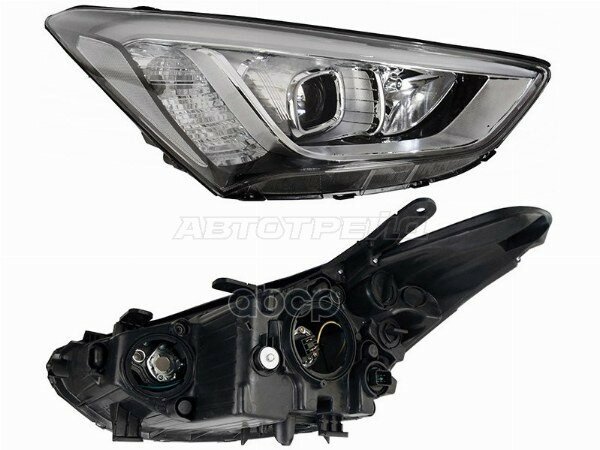 Фара Hyundai Santa Fe 12-15 / Grand Santa Fe 13-16 (Справа/ Галоген/ ДХО) Sat арт. ST-221-1167R