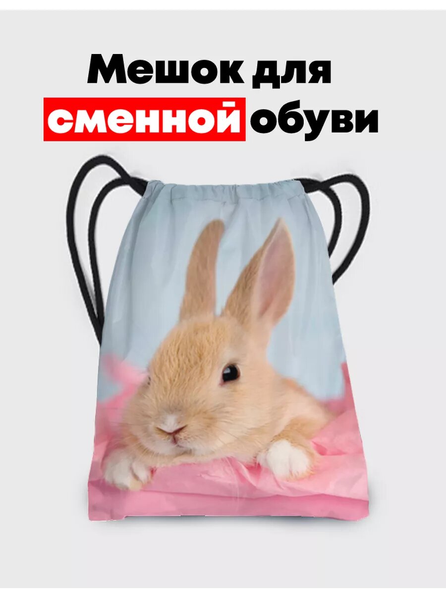 Мешок - сумка для обуви Кролик - Заяц