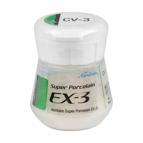 Стоматологический материал Noritake EX-3. Масса керамическая для металлокерамики Норитаки. Пришеечная масса Cervical CV-3 (10 гр)
