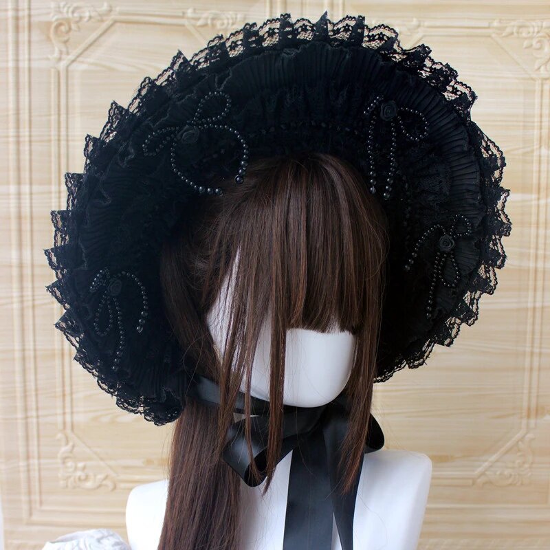 Шляпа-капот BNT готическая для взрослых 1