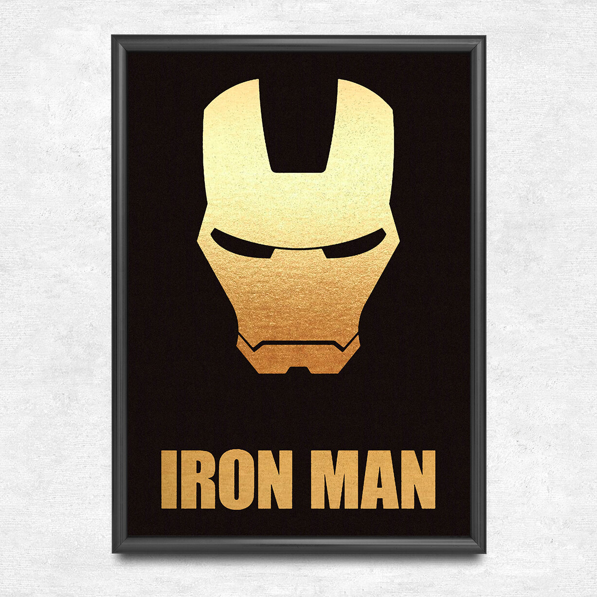 Постер Железный Человек / плакат для интерьера Iron Man. Марвел, Marvel, комиксы, фильмы, игры