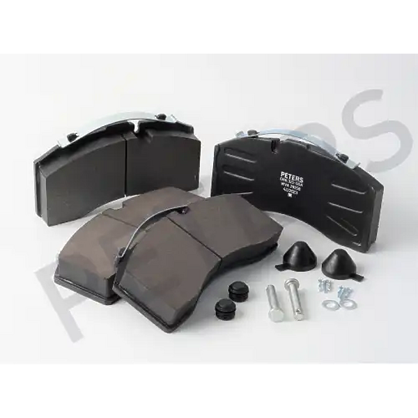 PETERS 086.321-00A (08632100A_PE8) колодки дисковые (без выреза под балку) 29158 с р / к 210.8x108x30 / 9\ mb, saf