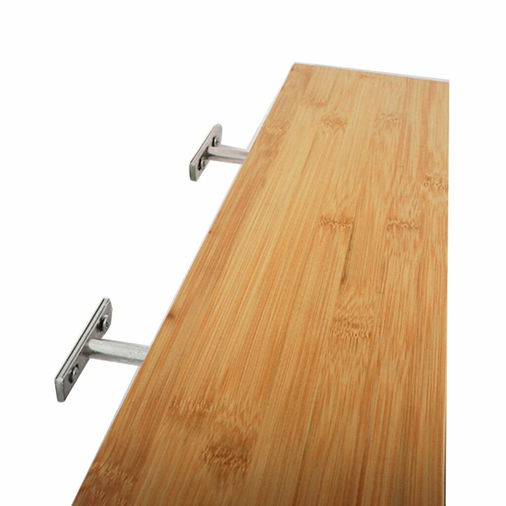 (1 комплект из 4) Скрытый кронштейн для ламината с винтами-4 дюйма