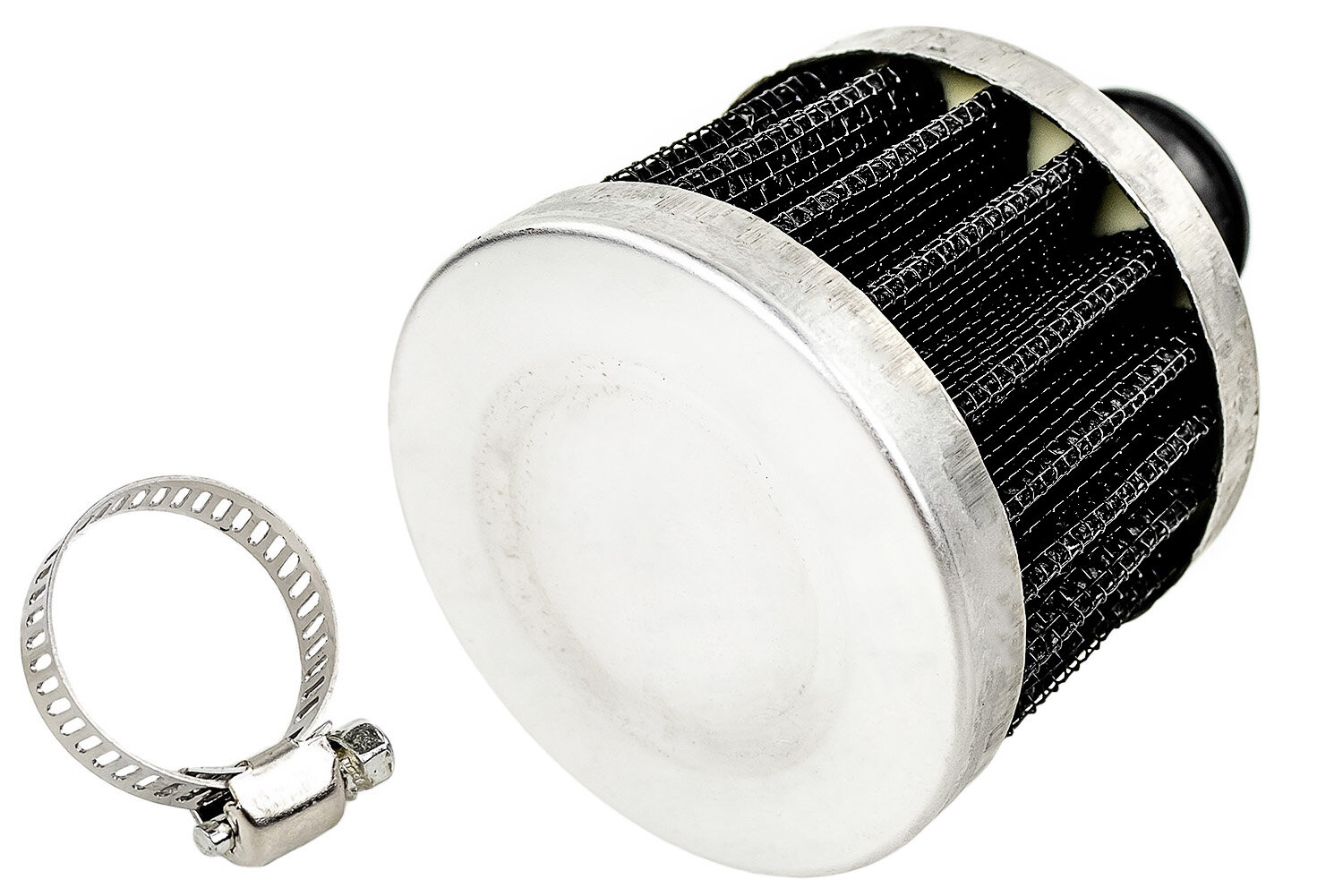 Фильтр нулевик картерных газов на сапун черный 2101-2115, Гранта, Калина, Приора, Легенд, Тревел, Шеви Нива инжектор