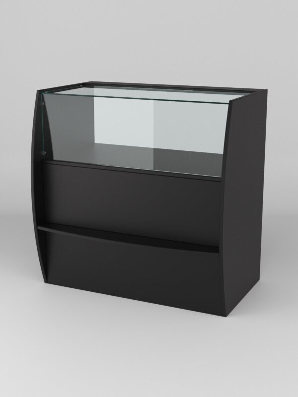 Прилавок "дюна" №2, Черный. Производитель товара - компания Westcom.