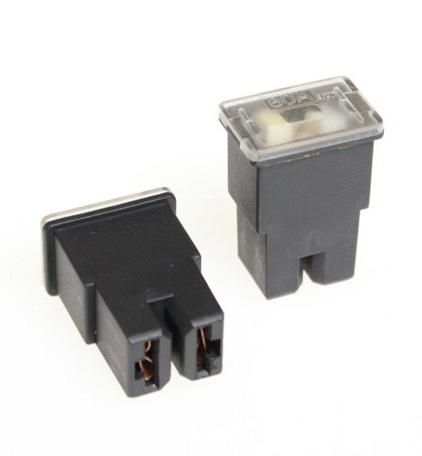 Предохранитель для ином. W228-F картриджный гнездовой станд. (кор. нож.) 80A (19,7x12,8мм, h31)