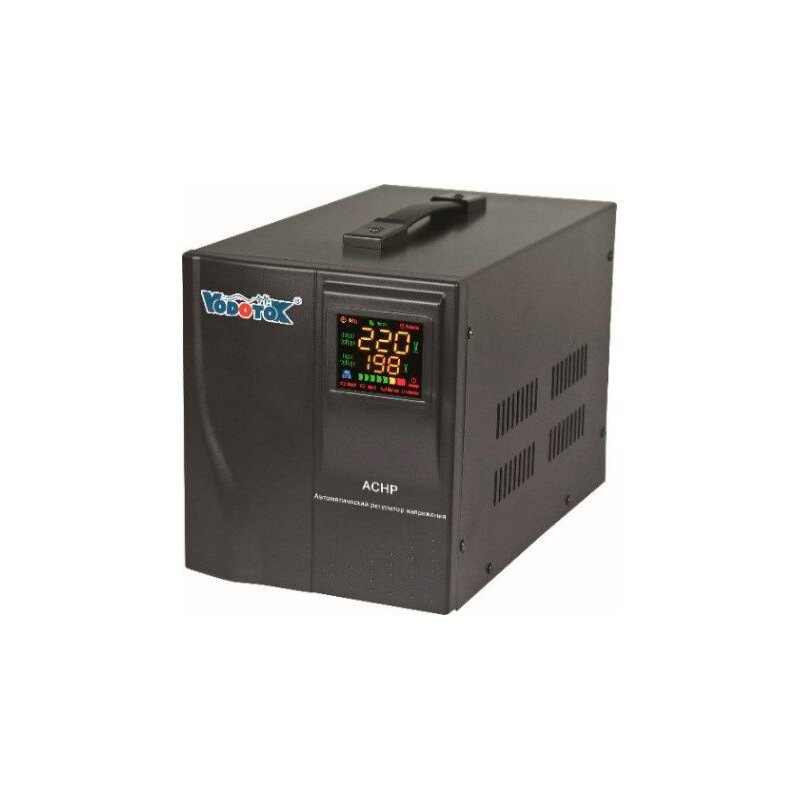 Стабилизатор напряжения Vodotok ACНР-2000, релейный, однофазный, напольное размещение