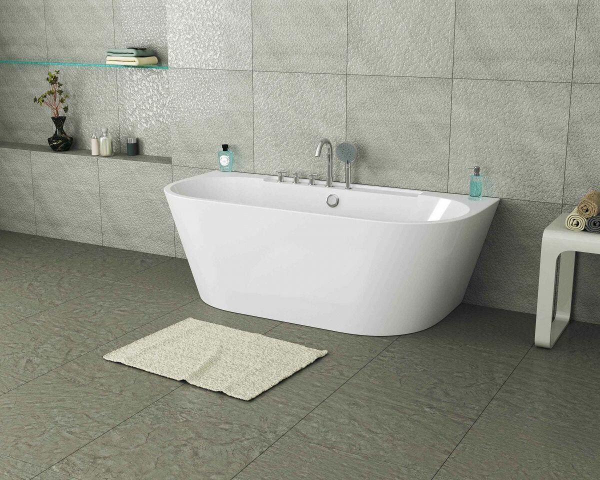 Ванна пристенная Grossman Cristal GR-17075-1 (170х87х58) со смесителем и ручной лейкой