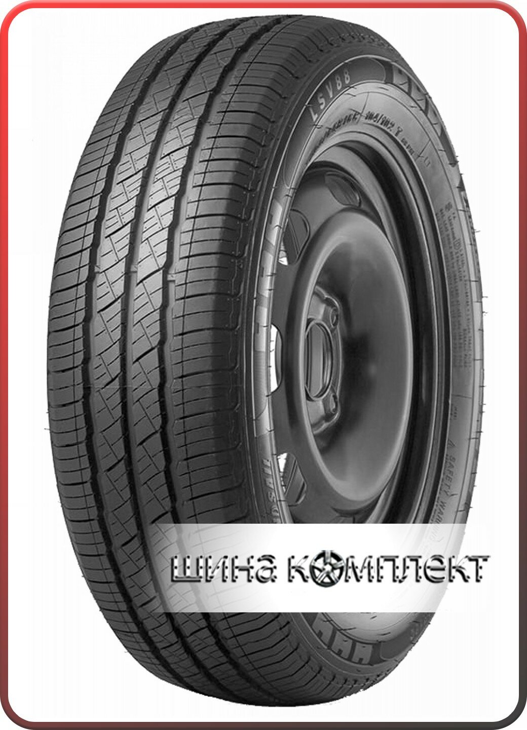 Автомобильная шина Landsail LSV88+ 215/75 R16C 116/114R летняя для коммерческого транспорта