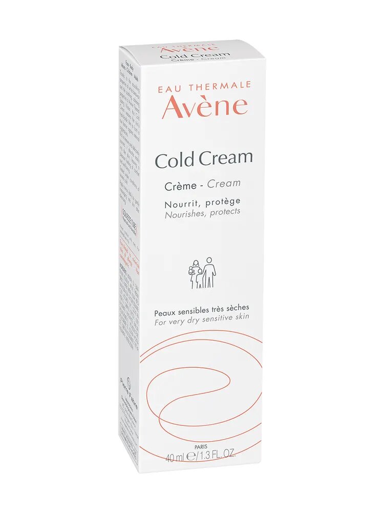 Крем Avene "Cold Cream", для лица и тела, гипоаллергенный, 40мл — фото 1