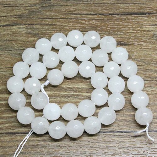 Халцедон бусины круглые нефритовые xilitata 91 шт Белый, 4mm (approx 91pcs), White Jade