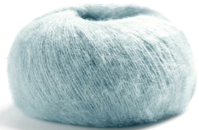 Cusi /Кузи/ пряжа Lamana, 100% альпака, 50г/225м (36, taubenblau (пудрово-синий), синий)